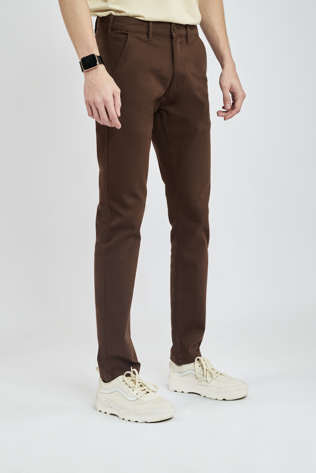 Chocolate Brown Chino | Leaf Clothing