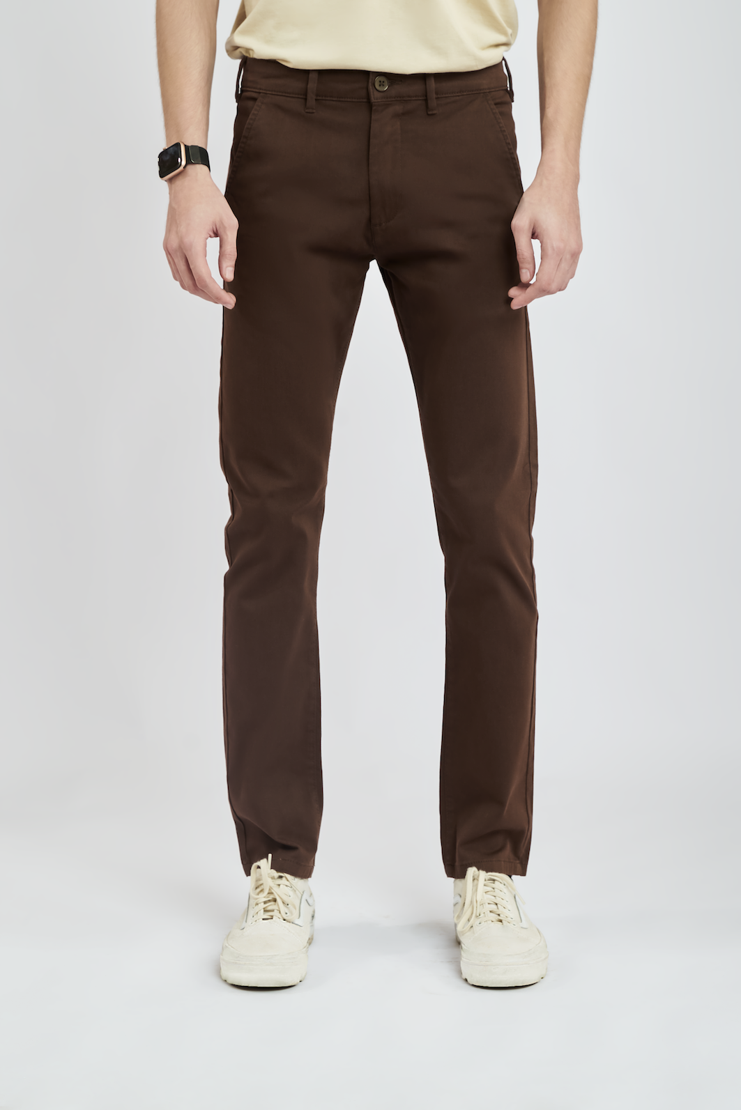 Chocolate Brown Chino | Leaf Clothing