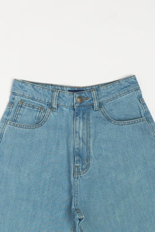 Light Blue Moms Jeans | Leaf Clothing